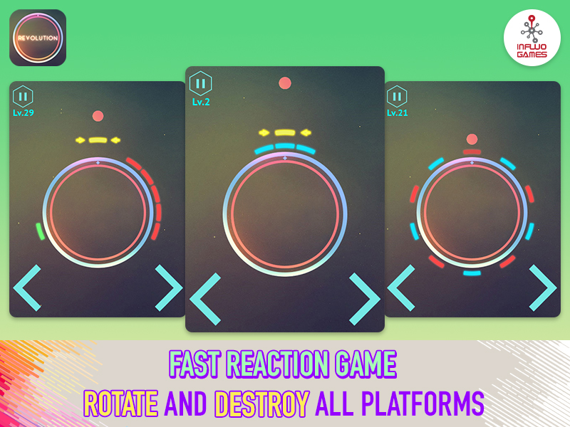 Revolution - HTML5 Game (Construct 2 & Construct 3) by influogames